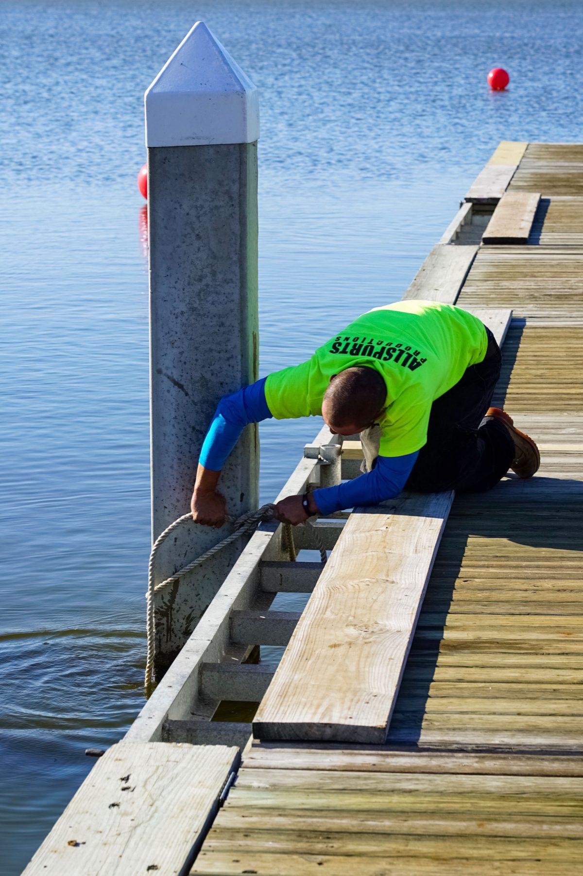 Floating Dock Rentals - The Process - Allsports Productions